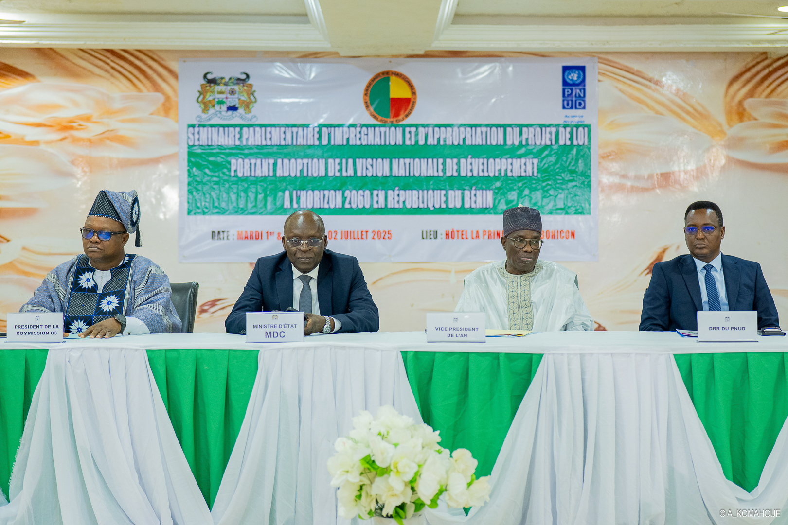 Bénin Vision 2060 - Accueil